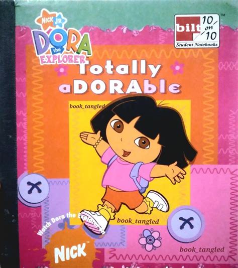 Dora The Explorer Notebook Official Dora Aesthetic Dora Book Dora