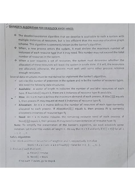 solution banker s algorithm for deadlock avoidance in operating system