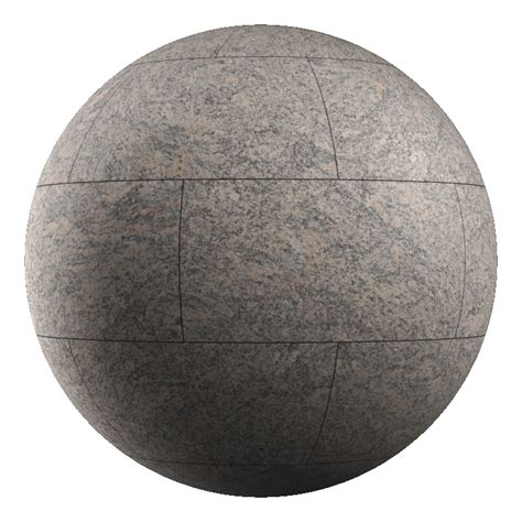 Matt Rectangular Granite Tiles Pbr Texture A23d