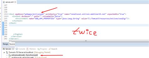 Tomcat7 Spring Boot Webapplication Starts Twice On Tomcat 7 Server