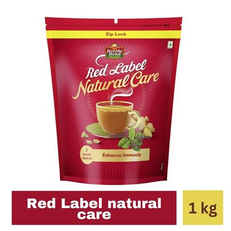 Red Label Natural Care 1 Kg Brooke Bond Red Label Tea रेड लेबल टी Momsxpress Bansbaria