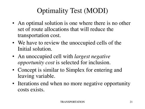 Ppt Transportation Problem Powerpoint Presentation Free Download Id 3407416