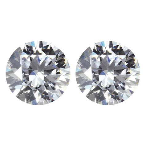 Lab Created Round Diamond Cut White Cubic Zirconia From 6mm 8mm Instagem