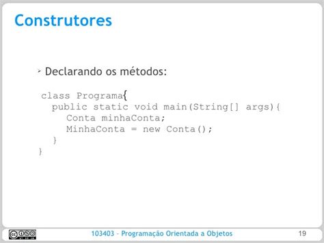 Poo Aula 04 Introdução A Classes E Objetos