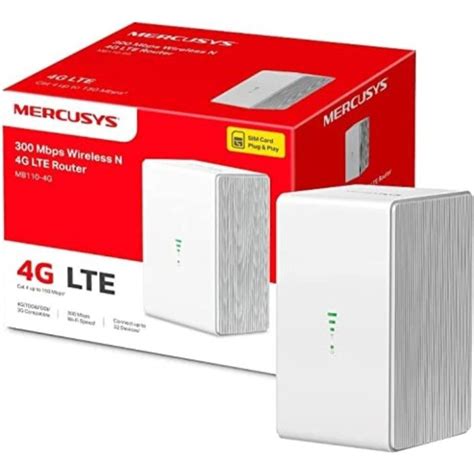 jual mercusys modem router sim card lte 300mbp wireless wi fi wifi