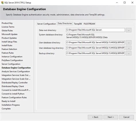 sql server 2019 ctp 2 2 kurulumu