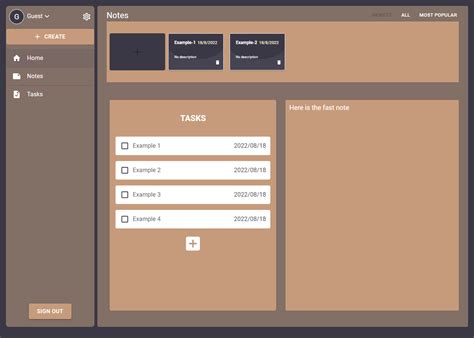 Github Emp33codenote Note Application That Allows You To Create Notes And Managing Them You