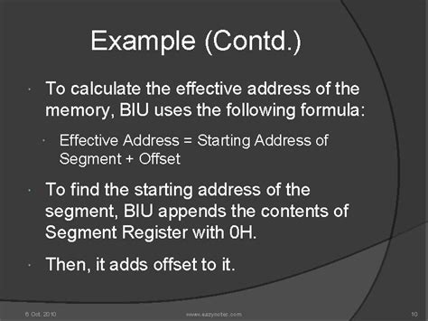 Memory Segmentation Of Intel 8086 Gursharan Singh Tatla