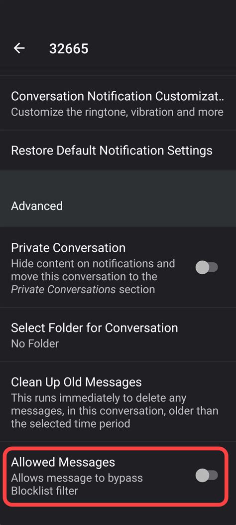 Pulse SMS Allowed Messages Whitelist Feature Pulse SMS