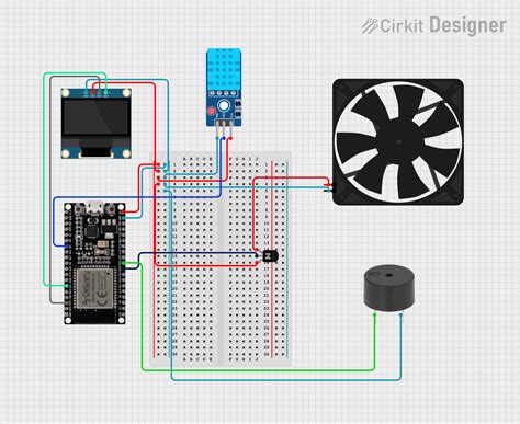 Esp32 Based Smart Temperature Controlled Fan With Oled Display And