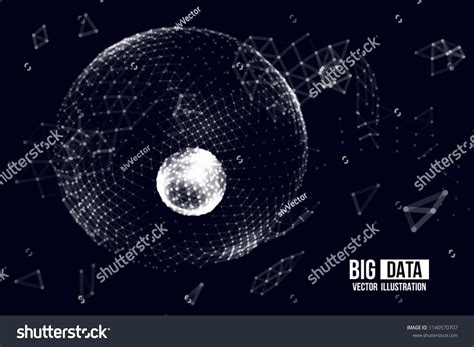 visual analytics big data vector illustration stock vector royalty