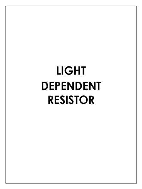 Ldr Project 1 1 Pdf Physical Quantities Electricity Ldr Project 1 1 Pdf Physical Quantities Electricity