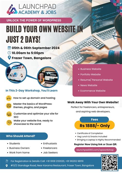Wordpress Workshop Launchpad Academy And Jobs