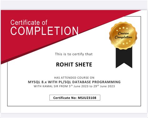 Rohit Shete On Linkedin Databaseprogramming Mysql Plsql Mentor