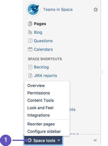 Navigating To Space Tools Confluence Data Center 95 Atlassian Navigating To Space Tools Confluence Data Center 95 Atlassian