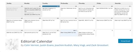 top 6 free editorial calendar plugins for wordpress webnots