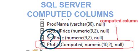SQL Server Computed Columns SQL BI Tutorials