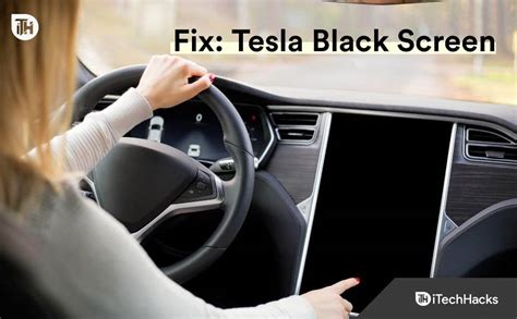 fix tesla screen black frozen stuck or not working issues 2024