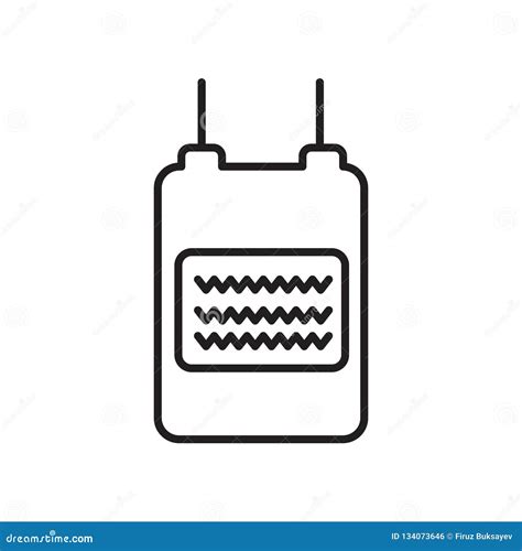 Poster Icon Vector Isolated On White Background Poster Sign Sign And Symbols In Thin Linear