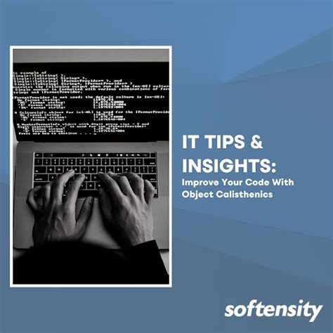 Paul Baldi On Linkedin Improve Your Code With Object Calisthenics Softensity