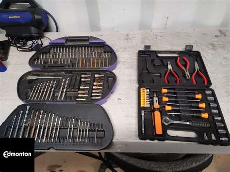 Assorted Bits And Tool Kit Michener Allen Auctioneering Ltd