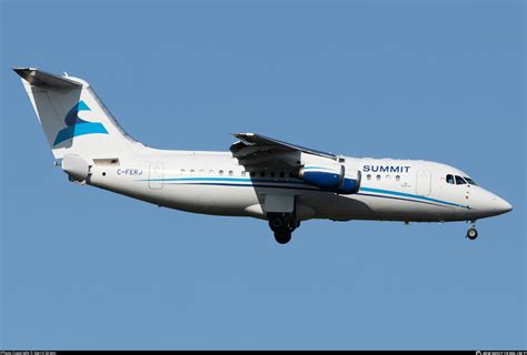 C Ferj Summit Air British Aerospace Avro Rj85 146 Rj85 Photo By