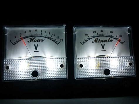 vúmetro analógico y el reloj arduino powered paso 7 final