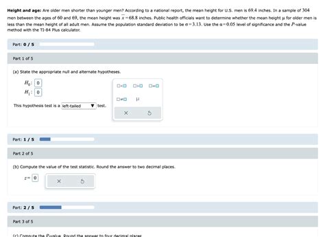 solved b compute the value of the test statistic round