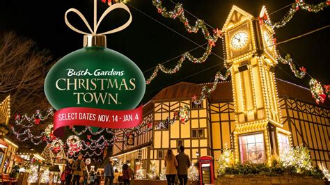 Christmas Town Busch Gardens 1 Busch Gardens Boulevard Williamsburg