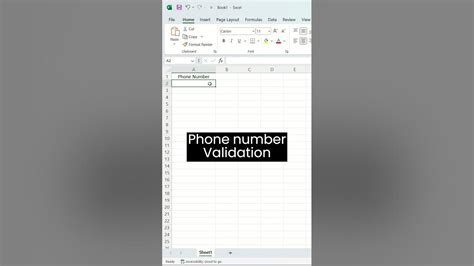 Dont Need To Check Phone Numbers Manually In Excelexcel Exceltricks Exceltutorial