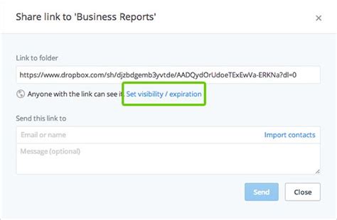 Dropbox How Can I Set A Password For A Shared Link Learn To Read Worth Reading Dropbox