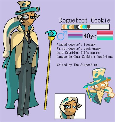 Cookie Run Headcanons 54 Roguefort Cookie By Darkdragondeception On