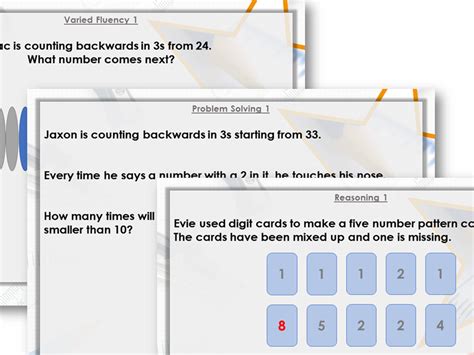 Year 2 Maths Counting In 3s Lesson Autumn Block 1 By Classroom