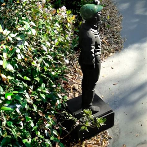 Black Lawn Jockey Statue