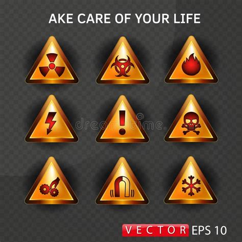 Triangular Toxic Signs Stock Illustrations 81 Triangular Toxic Signs