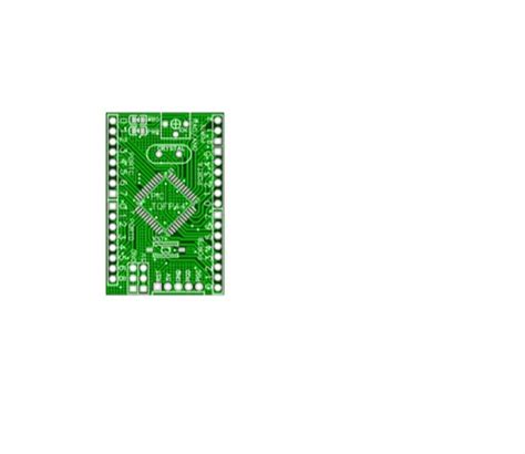 pcb for pic16f887 smd tqfp44 pic smd development board 5v rs 35 00 at