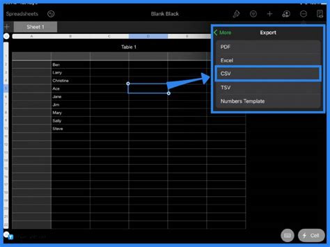 How To Convert CSV File In Apple Numbers