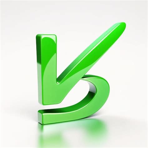 Premium Photo D Check Mark Icon