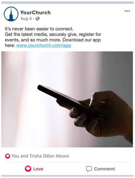 Sample Ministryone Social Media Posts Giving Help Desk