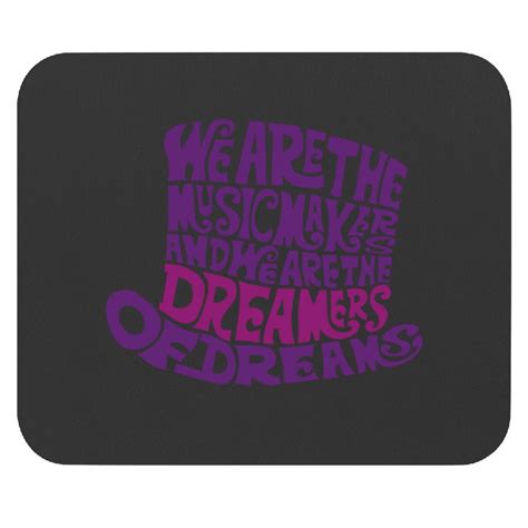 Willy Wonka Hat Dreams Purple Willy Wonka Mouse Pads Sold By Grace Heejung Kim Sku