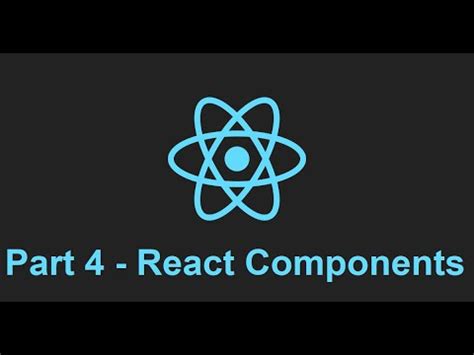 Introduction To React Components YouTube