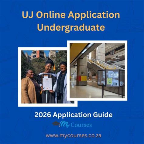 Uj Online Application 2026 Undergraduate My Courses