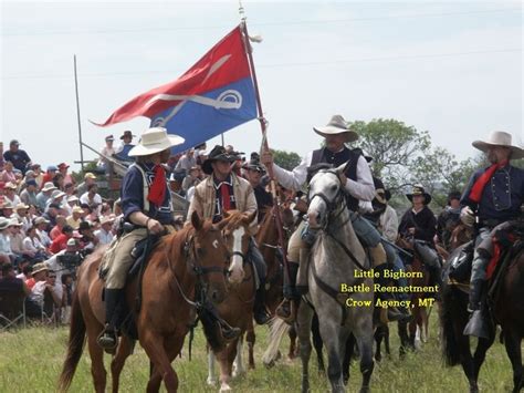 Steve Alexander As General Custer And Gary Stewart As Captain Tom Custer