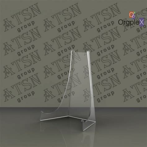 Подставка прозрачная акриловая под тарелку купить с доставкой по РФ