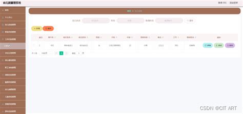 【java毕业设计】基于spring Bootmysql的幼儿园管理系统设计与实现（程序源码） 幼儿园管理系统 Csdn博客