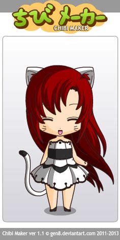 Redhead Kitty On Chibi Maker Kitty Redhead Babe Kitty Kitty Cats