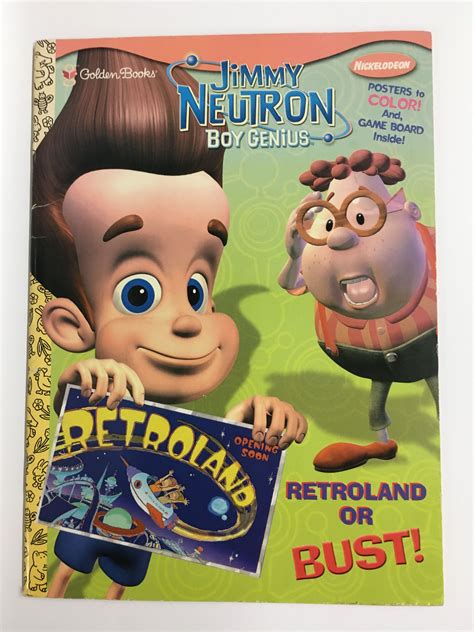 Jimmy Neutron Boy Genius Poster