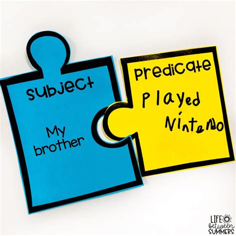 Subject And Predicate Worksheet