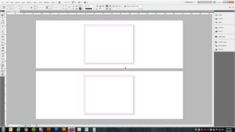Setting Up A Trifold Brochure In Adobe Indesign Cs5 Inside Gate Fold Brochure Template