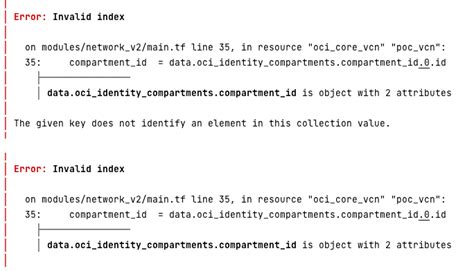Terraform How Deploy Several Vcn On Different Compartments Inside